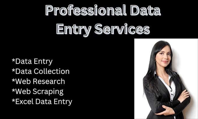 Do Excel Data Entry Data Collection Web Research And Web Scrapping By Payal114 Fiverr