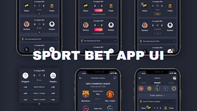 Create crash game website ui design, mobile bet app ui ux design, ui ux design by Dev_slick | Fiverr