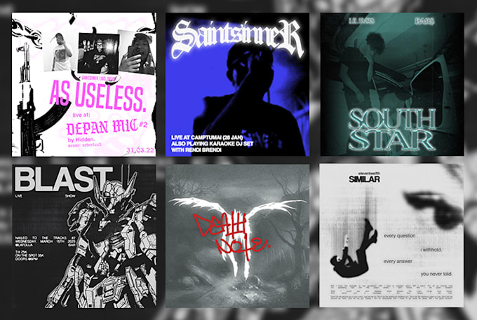 Design flyers for music, gigs, releases, cover art, etc by ...