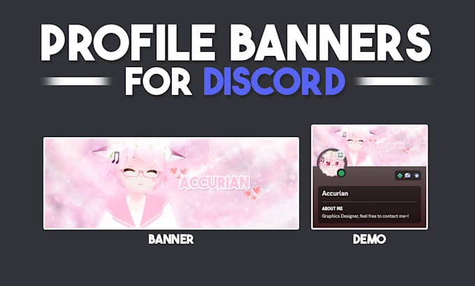 Design you a stylish discord banner by Accurian | Fiverr