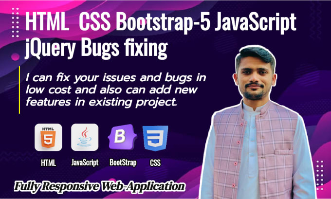 Fix Html Css Jquery Php Bugs And Add Features To Websites By Mransmalik Fiverr