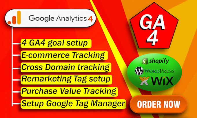 Setup and track ga4 ecommerce, google analytics 4, conversion tracking ...