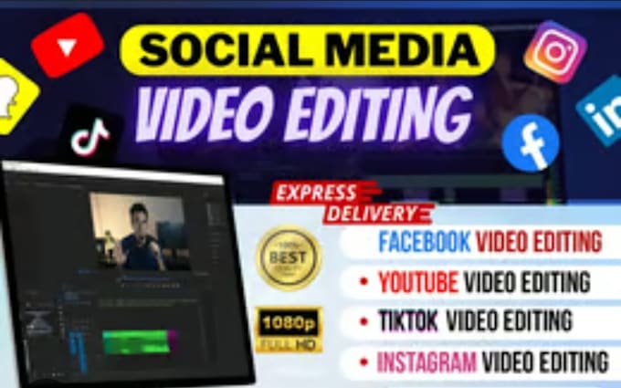 Create professional vedio editing for you by Fagna_kunal123 | Fiverr