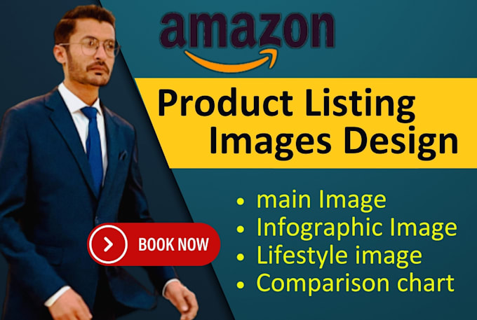 Design amazon product listing images, product photo editing that convert by Uzairzafar264 | Fiverr