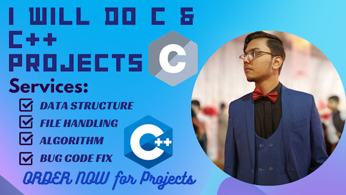 Code and debug your c and cpp projects by Huzaifa2408 | Fiverr Code and debug your c and cpp projects by Huzaifa2408 | Fiverr