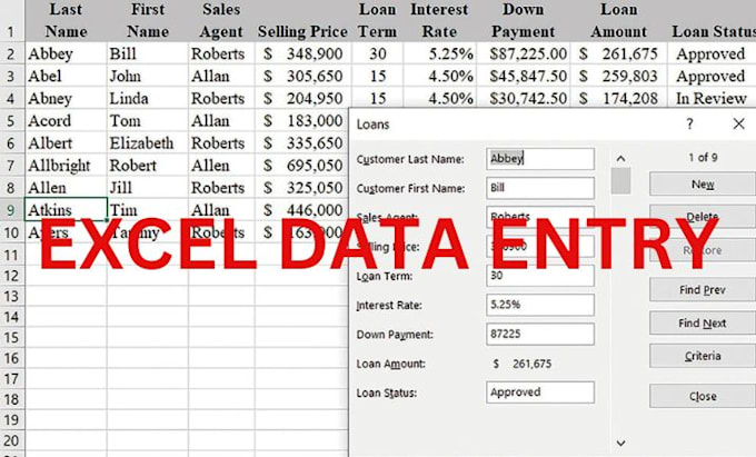 Do excel data entry also with pdf to excel data entry by ...