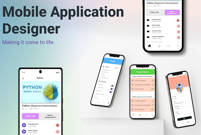 Create ui ux designs for mobile apps websites and digital platforms ...