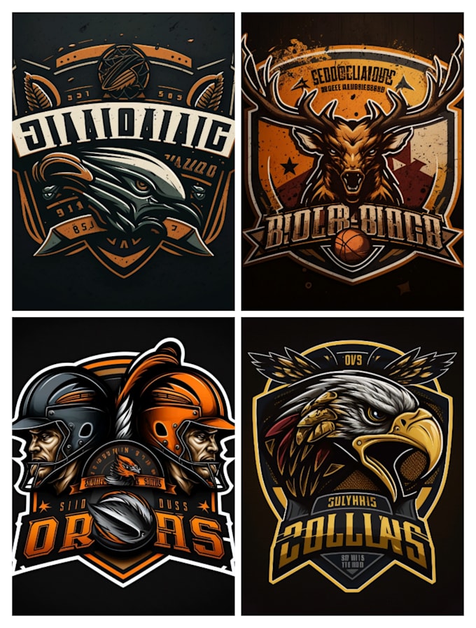 Do the sports logo design and sports teams by Arbi_bendamou1 | Fiverr