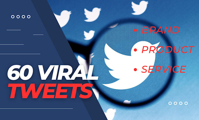Write 60 viral tweets to promote your brand or services by Jasper_ds ...