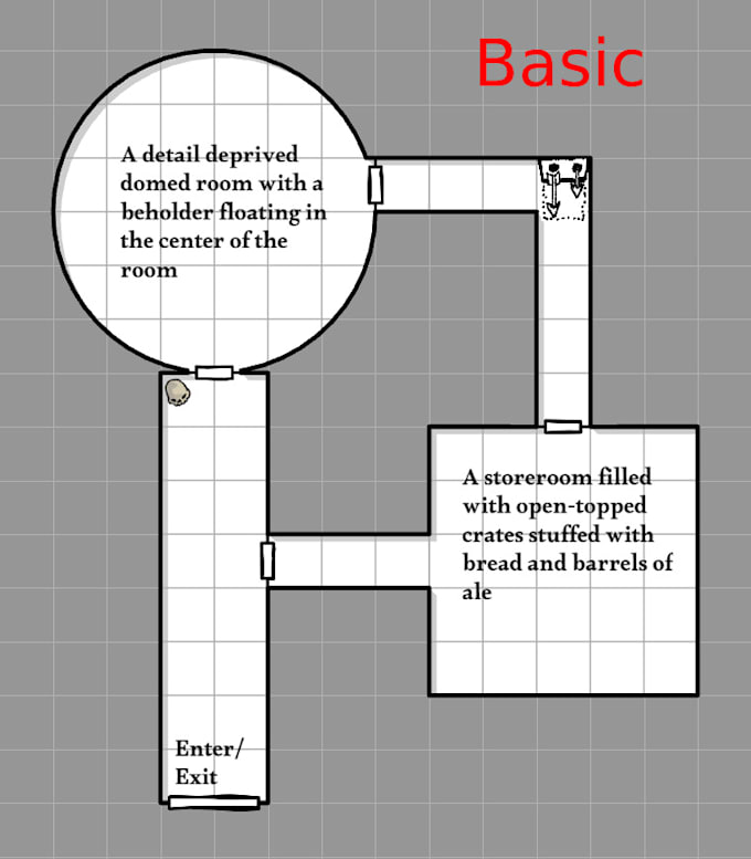 Create a dungeon for your campaign by Gingerninja019 | Fiverr