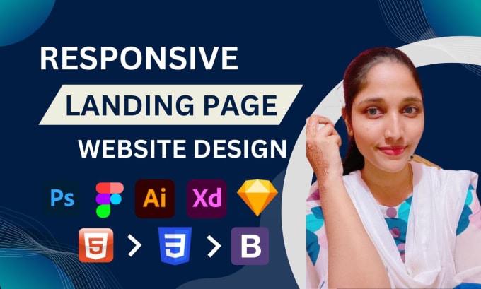 Design html css landing page, sales page, squeeze page responsive ... Design html css landing page, sales page, squeeze page responsive ...