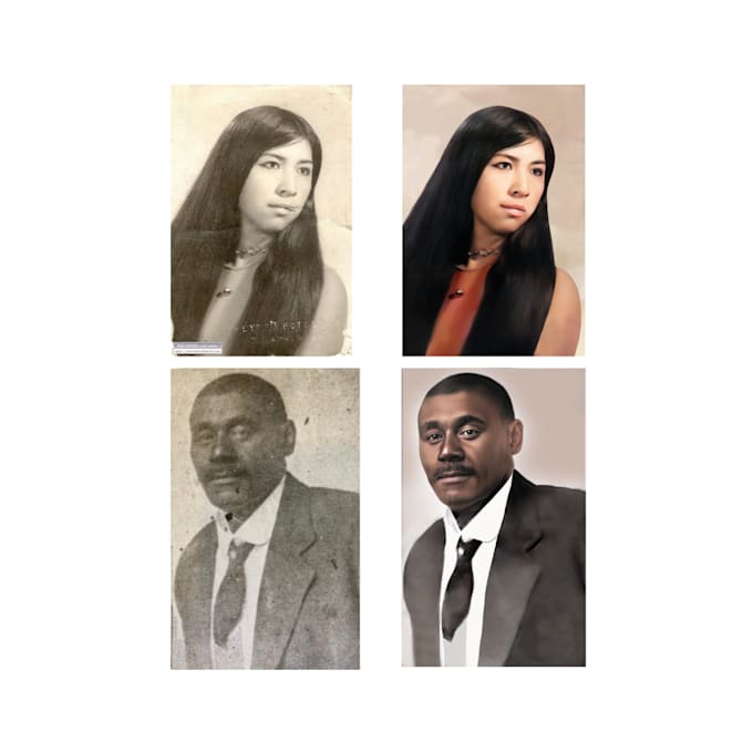 Restore your old photo by Diana_kornii | Fiverr