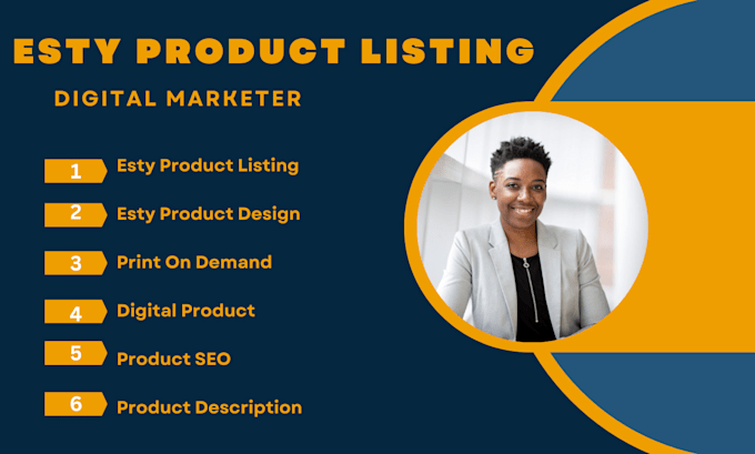 Setup etsy shop, design etsy digital product and product seo by ...
