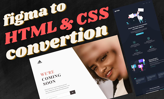 Create responsive landing page for you by Omarelouarz | Fiverr