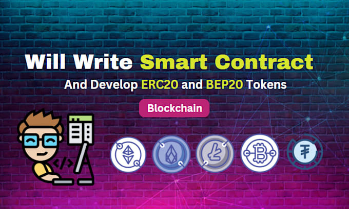 Create custom erc20, bep20, token and write smart contracts by Moeed_ather | Fiverr
