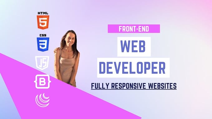 Your Front End Developer Html Css Bootstrap Jquery By Michaelastefek Fiverr