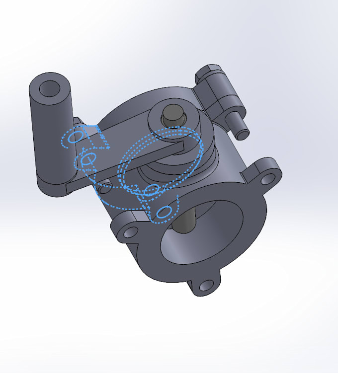 Create technical drawings, modeling components, assemblies by Yannickkrger | Fiverr