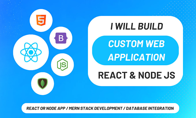 Build a custom web application using react and node js by Prem_shahi ... Build a custom web application using react and node js by Prem_shahi ...