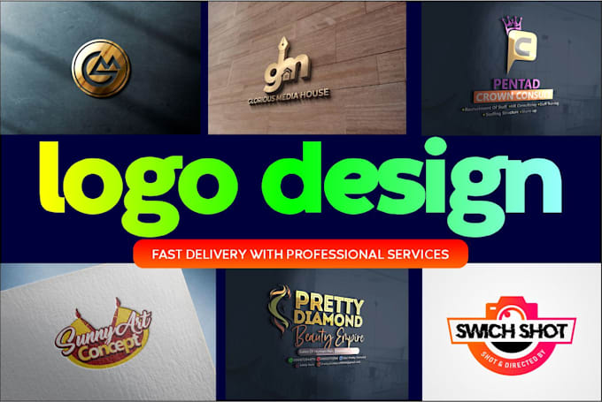 Create a proficient modern business, line art text or badge logo by ...