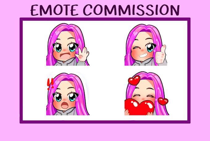 Create emotes as per your request by Kousikiroy | Fiverr