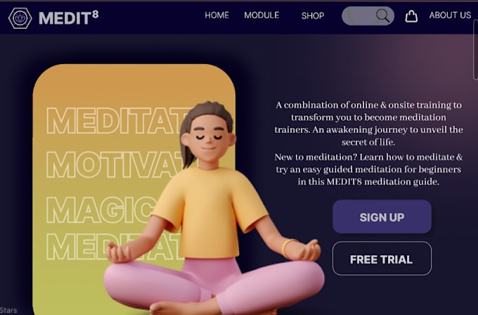 Create stunning interfaces for your website or app by Shaivyasaini | Fiverr