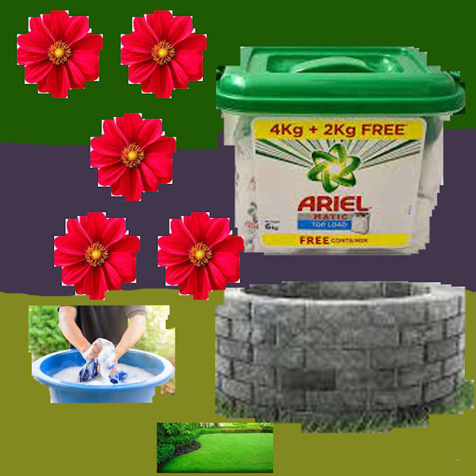 Made beautiful ariel powder digital art work post by Ahmedhaseebsid ...