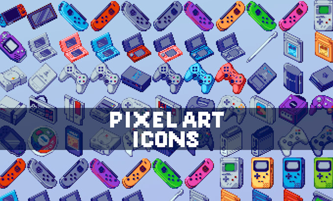 Create professional pixel art 32x32 icons by Cazwolf | Fiverr