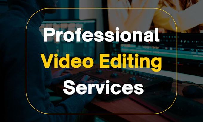 Do professional video editing by Designdash_ | Fiverr