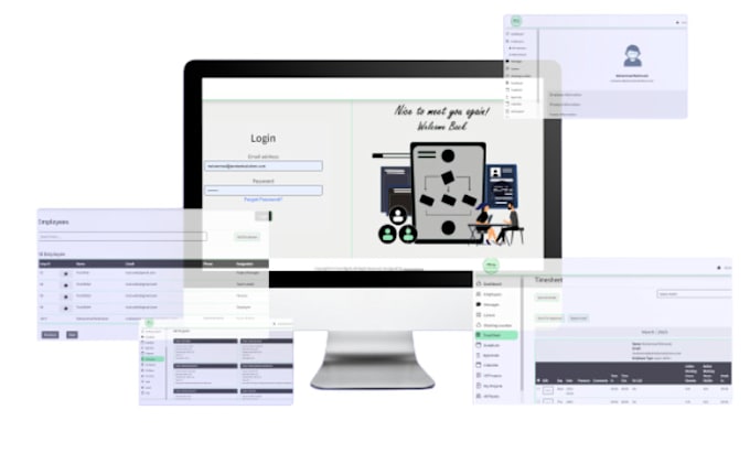 Develop hospital, school, employee, and inventory management system by ...