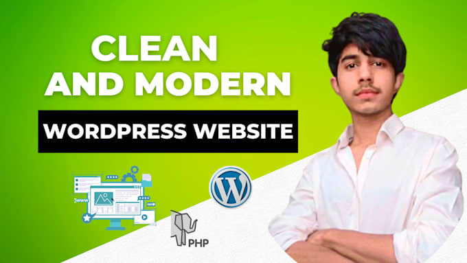 Create and design a clean and modern wordpress website by Alyyshaikh | Fiverr