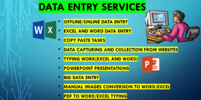 Do data entry, data mining, internet research and copy paste by Ilhamaziz305 | Fiverr