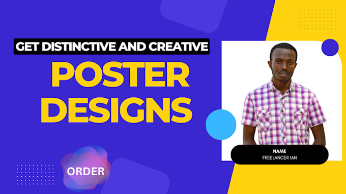 Create distinctive and creative poster designs by Freelancer_ian | Fiverr