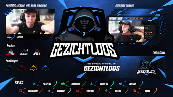Design custom animated overlays and stream assets that will wow your ...