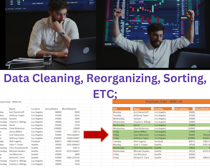 Do precise data cleaning editing etc from csv files by Ambi_tech | Fiverr
