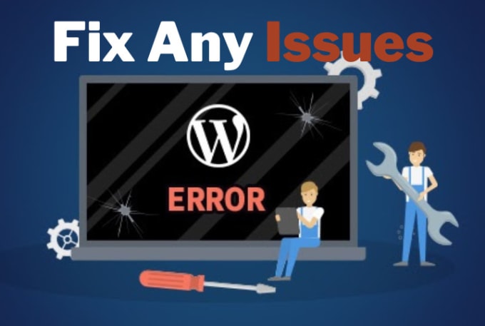 Fix wordpress issues, errors, bugs, and any problems by Afik44 | Fiverr Fix wordpress issues, errors, bugs, and any problems by Afik44 | Fiverr