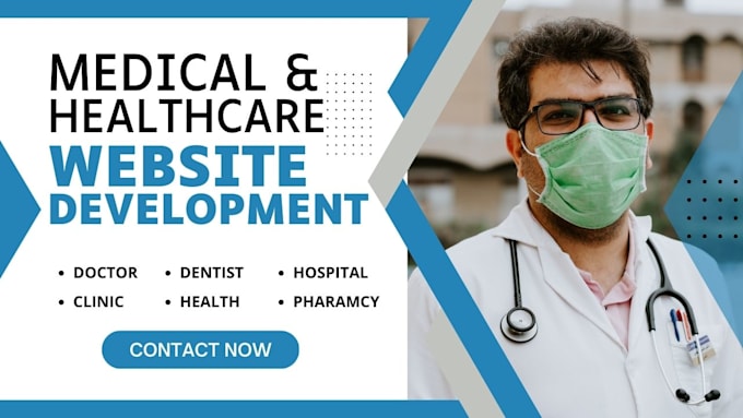 Create professional medical website design and development by ...