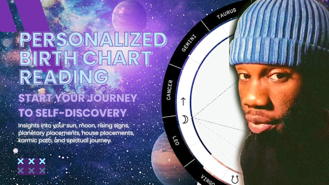 Provide you with a personalized birth chart reading by Blaireblake | Fiverr