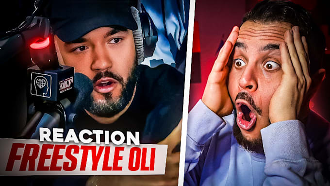 Design custom and amazing react youtube thumbnails by Mad_nexha | Fiverr