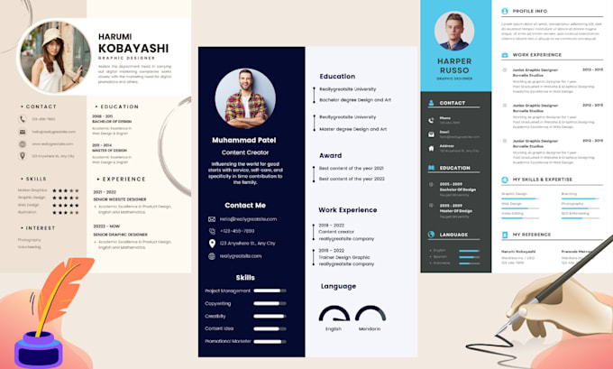Write, edit, design, rewrite, your resume, cv, cover letter by ...
