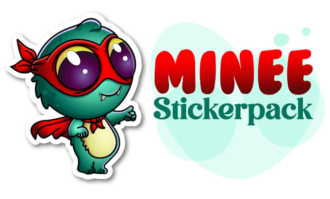 Create cute cartoon characters, sticker designs, mascots by ...