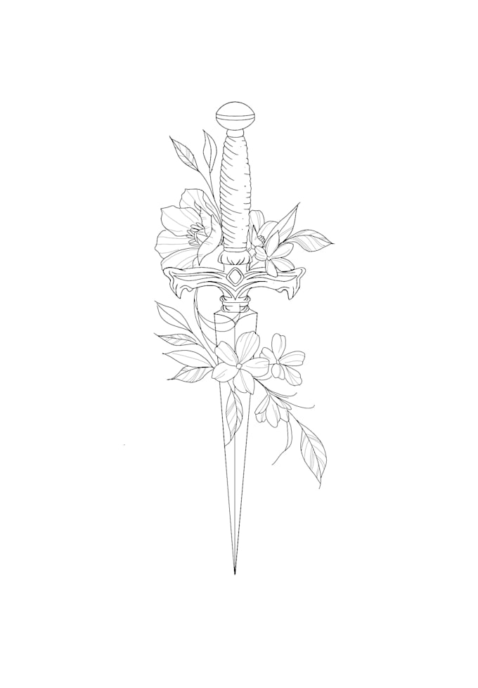 Creating the perfect line work tattoo design just for you by Lexygraz ...