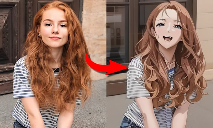 Turn any picture to high quality creative anime style by Videogameing ...