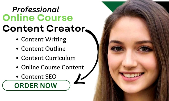 Create online course content, course outline, course curriculum, course ... Create online course content, course outline, course curriculum, course ...