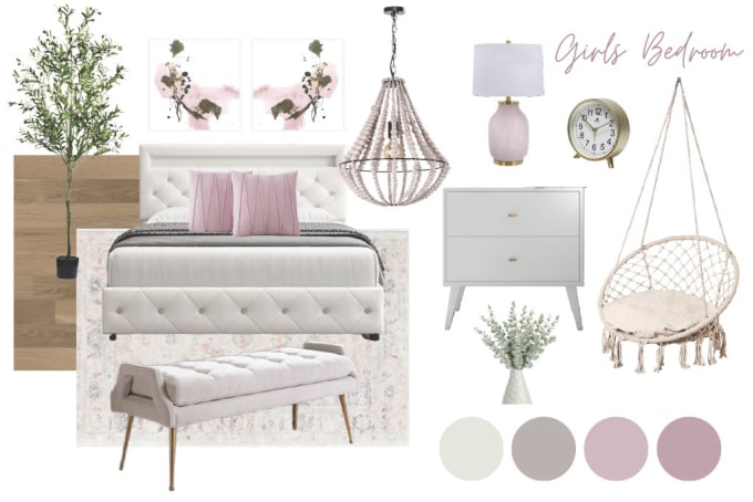 Capture your unique vision through a mood board and floor plan layout ...