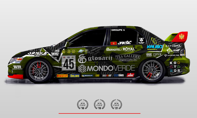 Design a premium livery for your race car by Neomckane | Fiverr