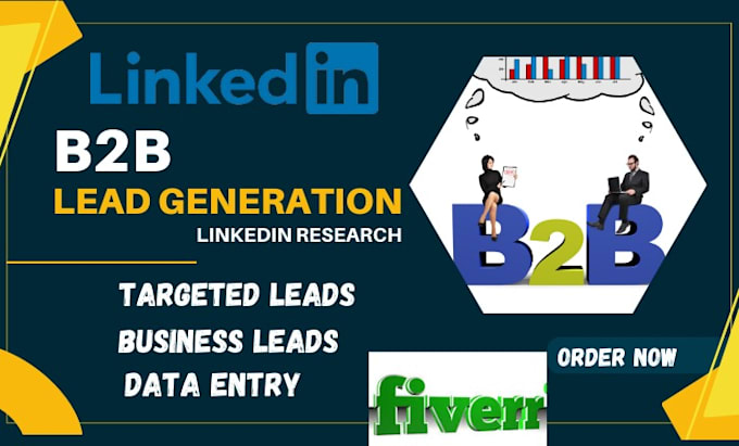 Do linkedin data enrichment and targeted b2b lead generation by Usa_leads007 | Fiverr