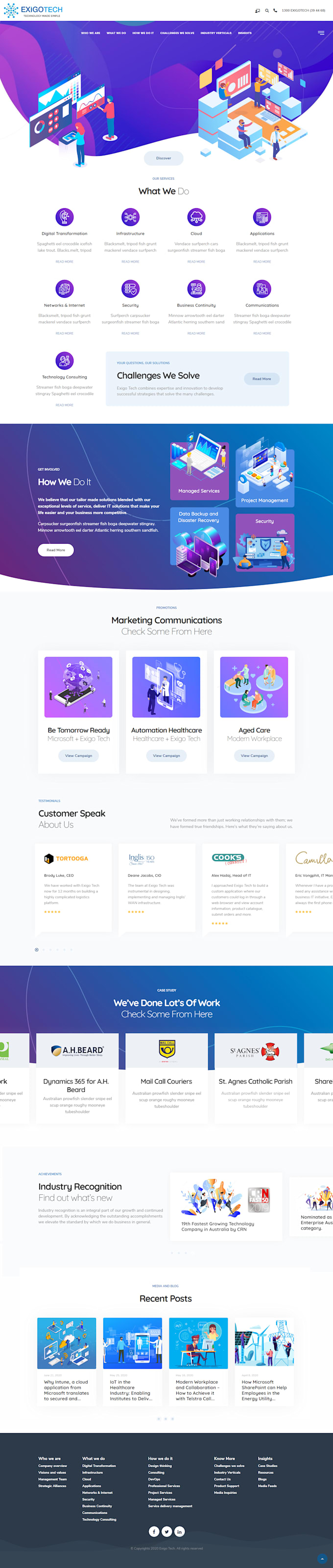 Create a modern, responsive website by Samwonderboy | Fiverr