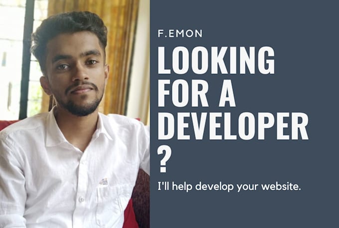 Develop high quality website development using react by Femon86851 | Fiverr