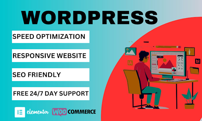 Design an elegant and responsive wordpress website by Vickywebs | Fiverr