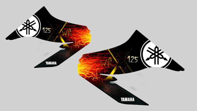 Do motorcycle graphic kits by Maxcreater | Fiverr